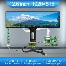 Original BOE 12.6 Inch NV126B5M-N42 NV126B5M 1920x515 SRGB TFT Touch Lcd Display Screen With ...