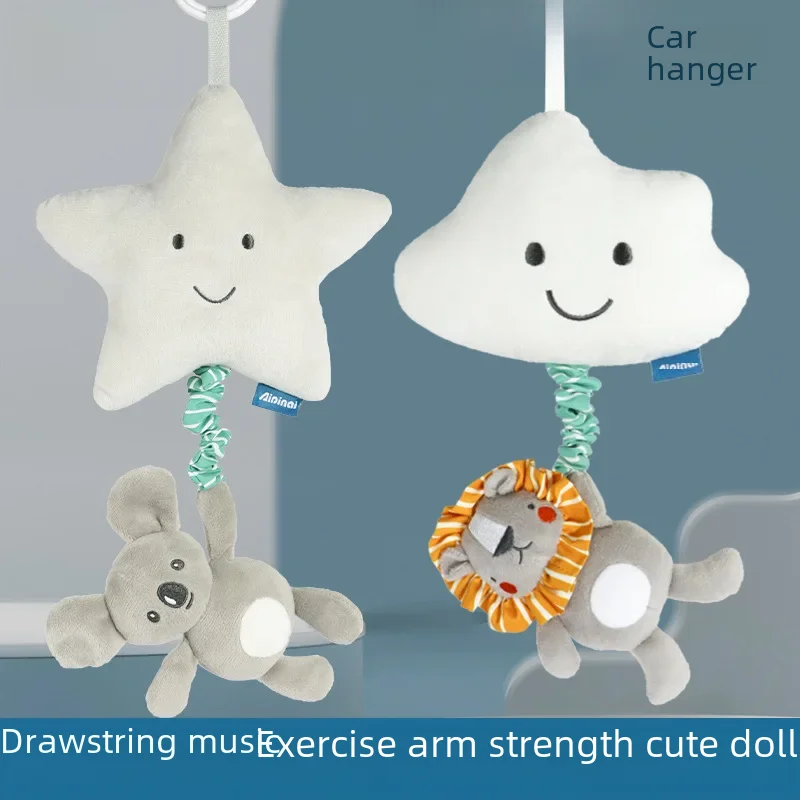 Grey-Animal-Style-Door-Handle-Ringing-Doll-Baby-Wind-Chime-Fabric ...