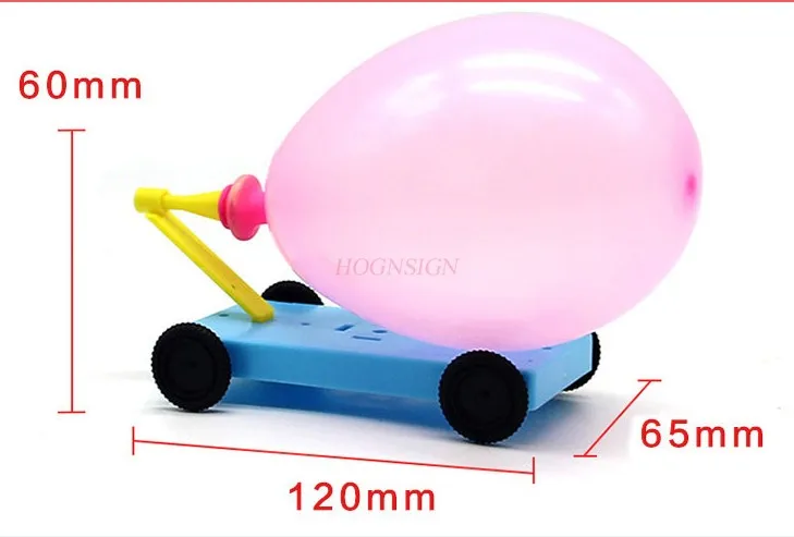 Children-s-technology-small-production-balloon-elastic-car-handcrafted ...