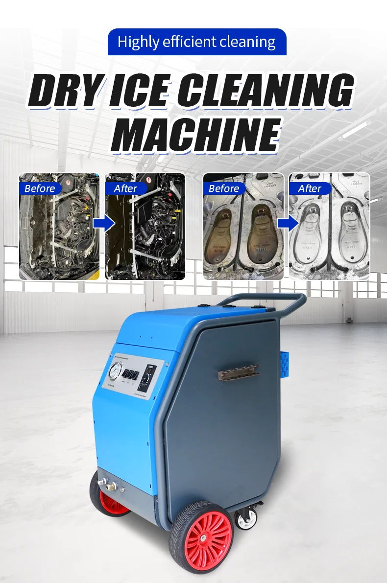 Сверхмощный сухой льдогенератор, промышленное чистящее оборудование для ...