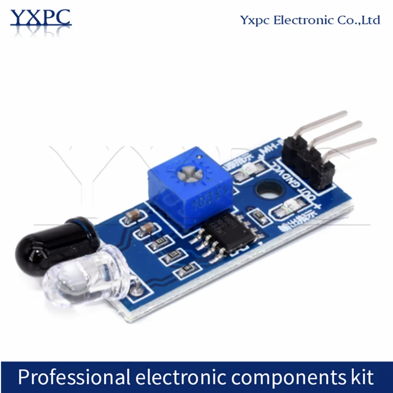 Módulo de evitación de obstáculos IR de reflexión, Sensor infrarrojo ...
