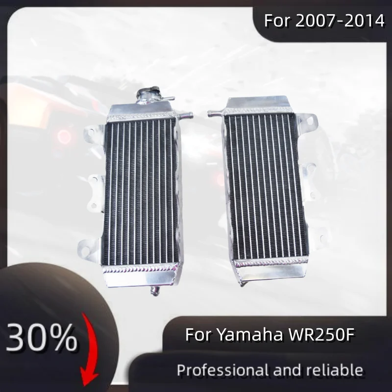 For-2007-2014-Yamaha-WR250F-WR-250-F-Aluminum-Radiator-Cooler-Cooling ...