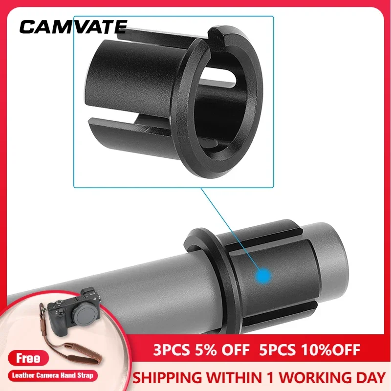 CAMVATE-19-to-15mm-Rod-Adapter-Bushing-for-Camera-Accessories-Rod ...