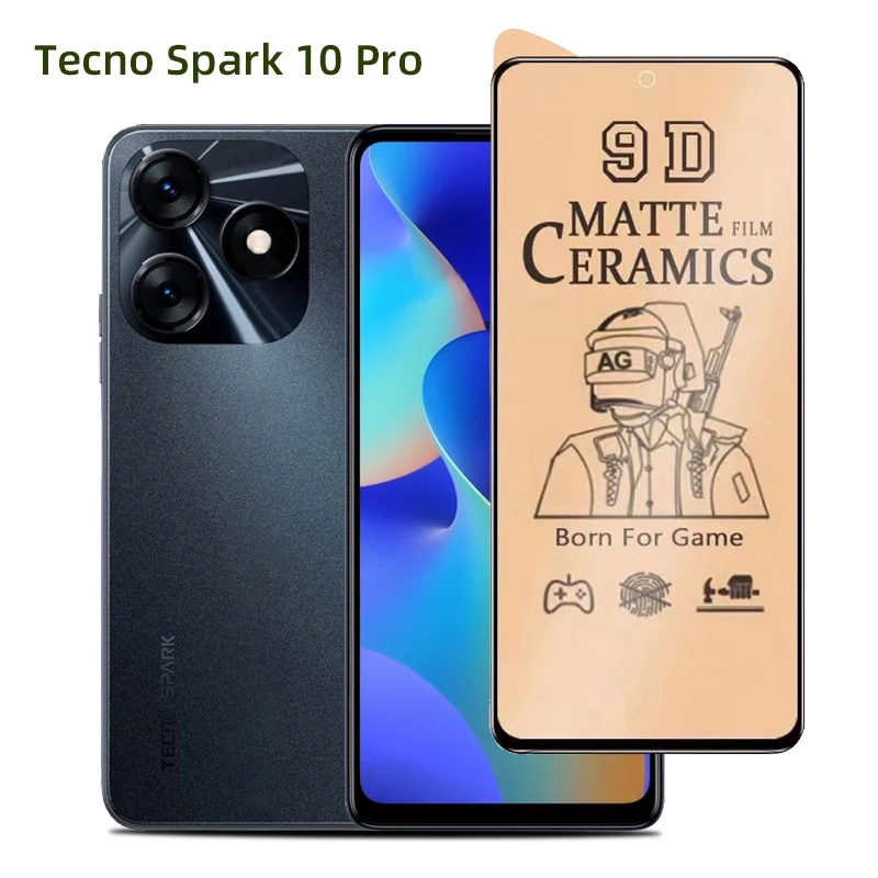 HD-Matte-Ceramic-Film-For-Tecno-Spark-10-Pro-10C-Original-Screen ...