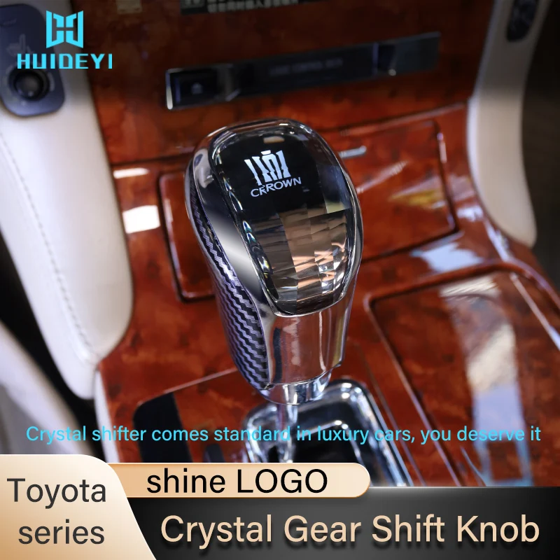 Crystal-Gear-Shift-Knob-For-Toyota-Alphard-Crown-RAV4-Camry-Corolla ...