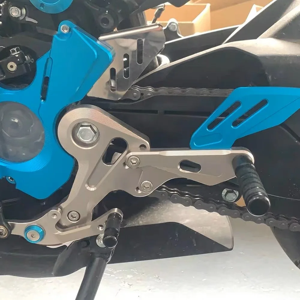 2023-Motorcycle-CNC-Aluminum-Adjustable-Rearset-Rear-Set-For-CFMOTO-450 ...