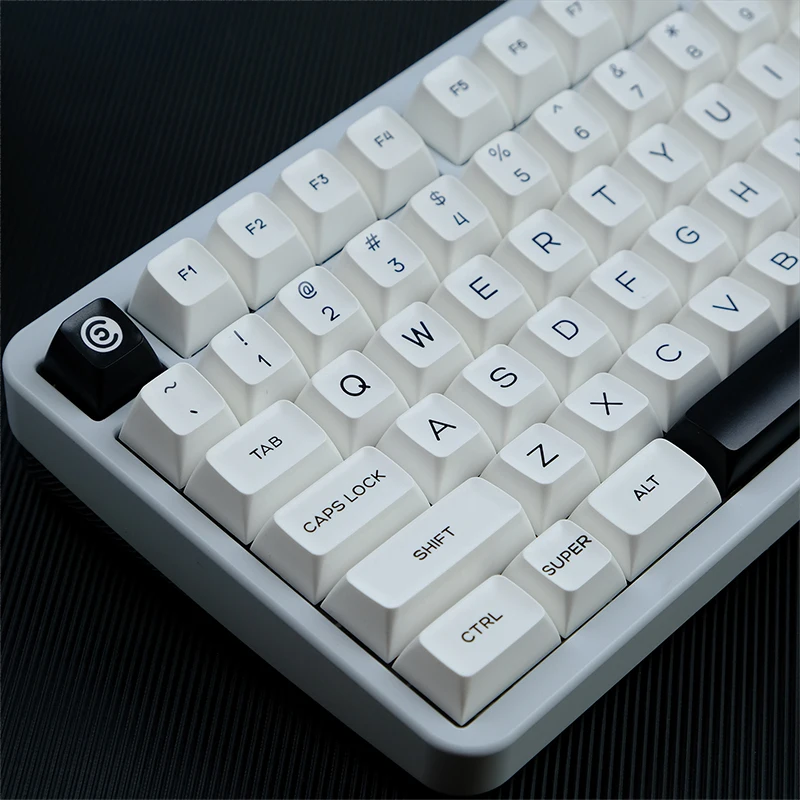 GMK-SA-Keycaps-para-Teclado-Mec-nico-160-Teclas-Preto-Branco-Double ...