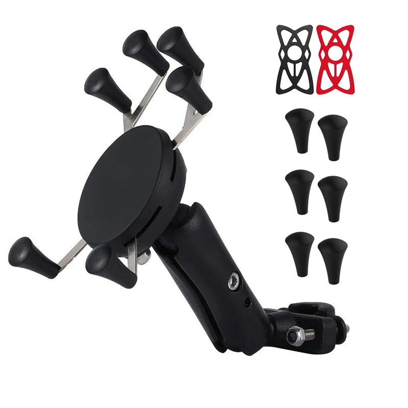 Motorcycle Handlebar Mount Rail For Bike Mobile CellPhone Smartphone ...