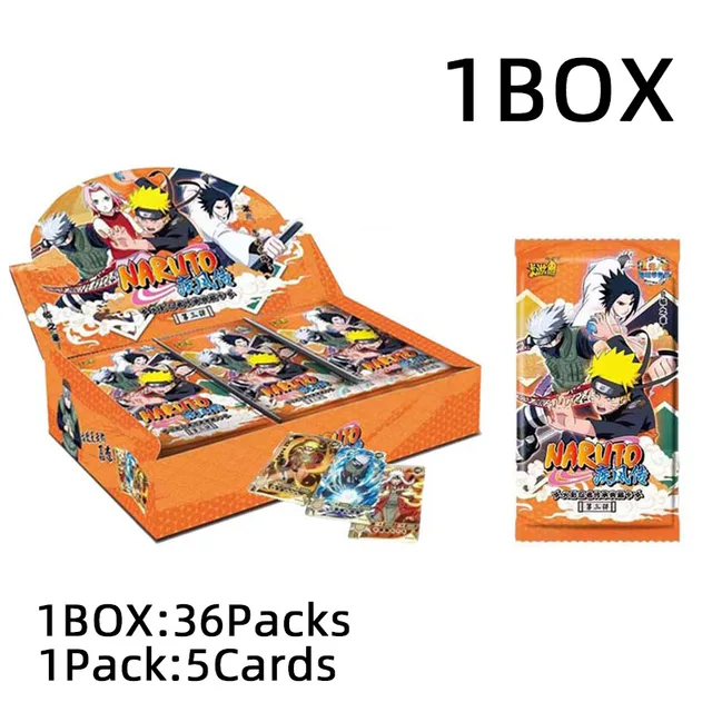 KAYOU Naruto Card Collection Genuine Fight Chapter Card Anime ...