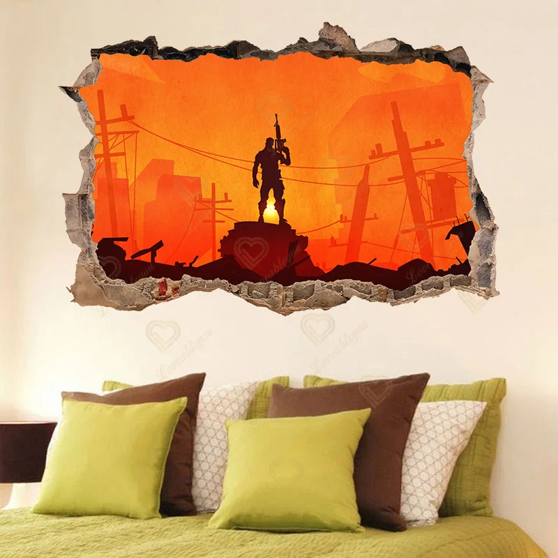 פורטנייט פוסטר קיר - טפט PVC נדבק - אאוטלט המתנות השוות Atar.co.il