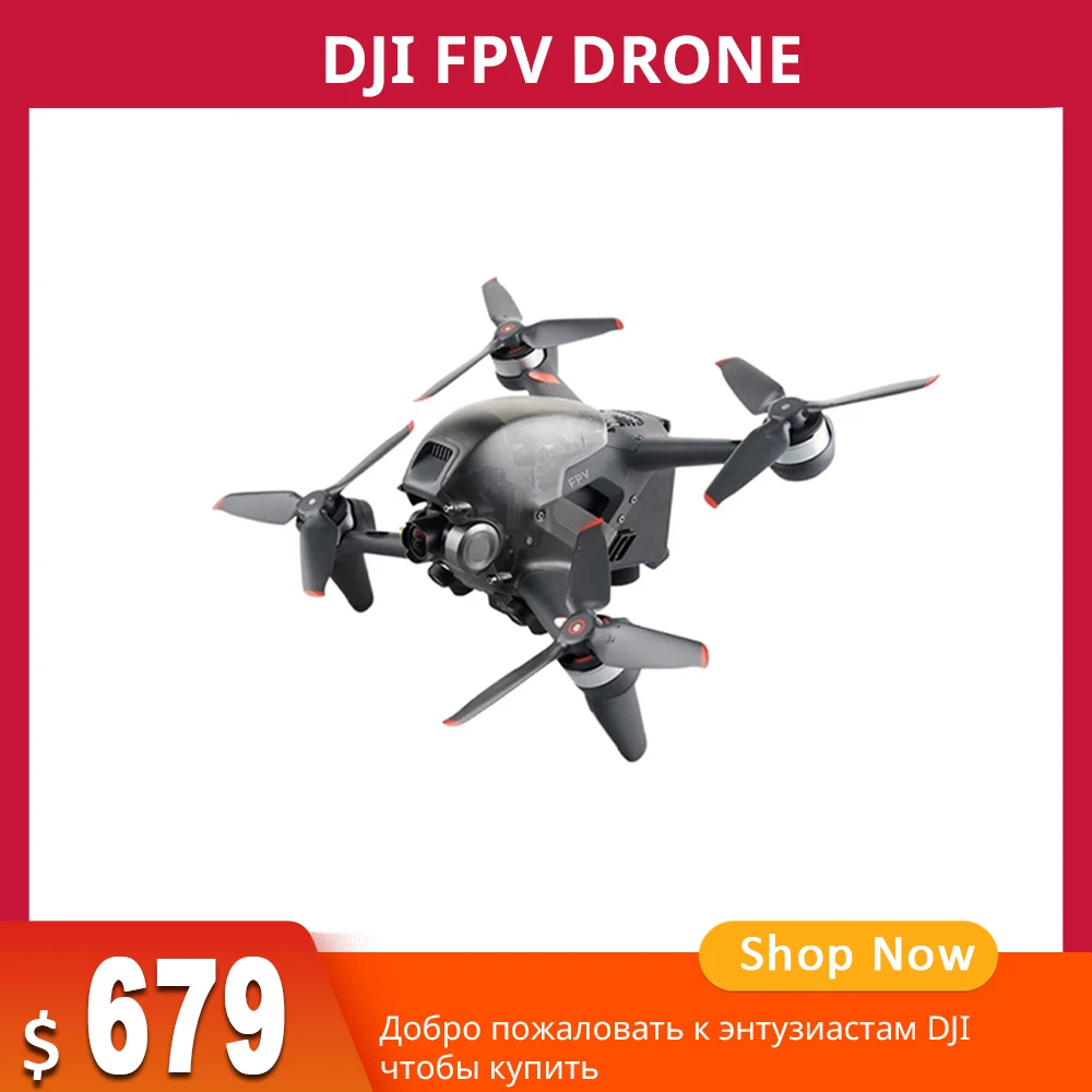 DJI FPV Drone 4K/60fps video advanced flight modes provide a thrilling ...