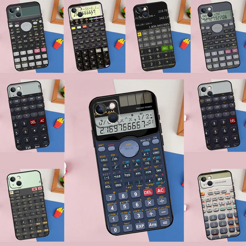 Funda-con-dise-o-de-calculadora-nica-para-iPhone-carcasa-suave-para ...