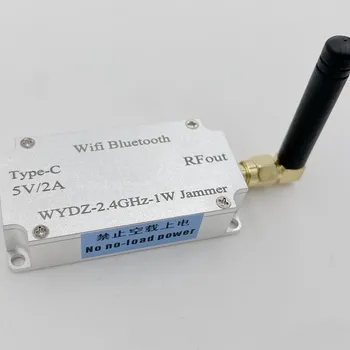 WiFi Sweep Frequency Jammer com Antena, 2.4GHz, 1W, TYPE-C, Bluetooth ...