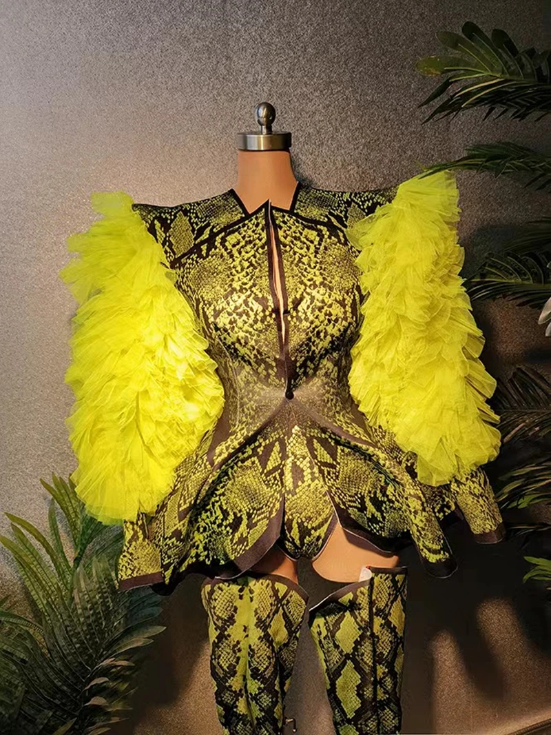 Club-Clothes-Carnival-Party-Costume-Performance-Wear-Cape-Feather ...
