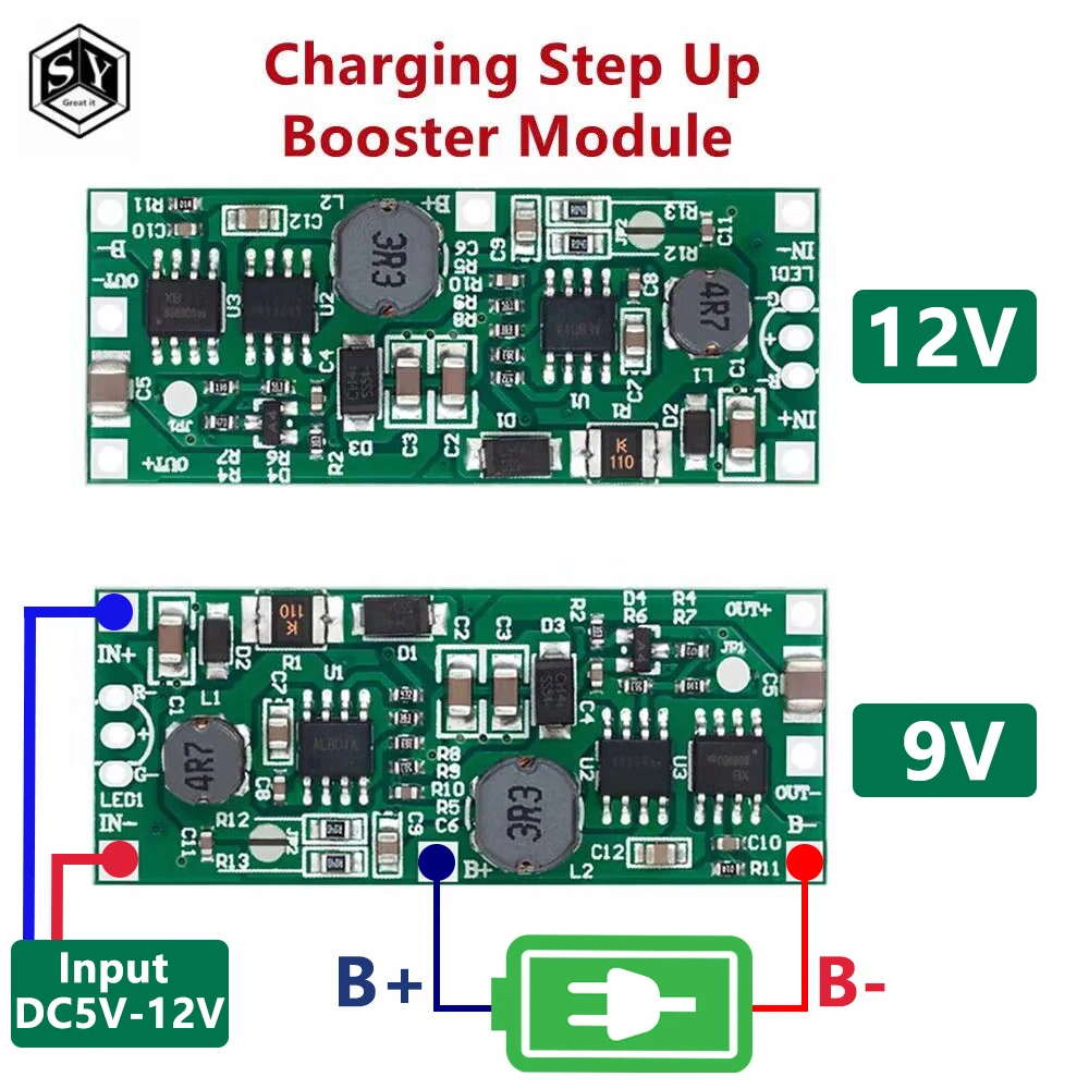 Charging-Step-Up-Booster-Module-Dc-5v-12v-To-9v-12v-For-18650-Lithium ...