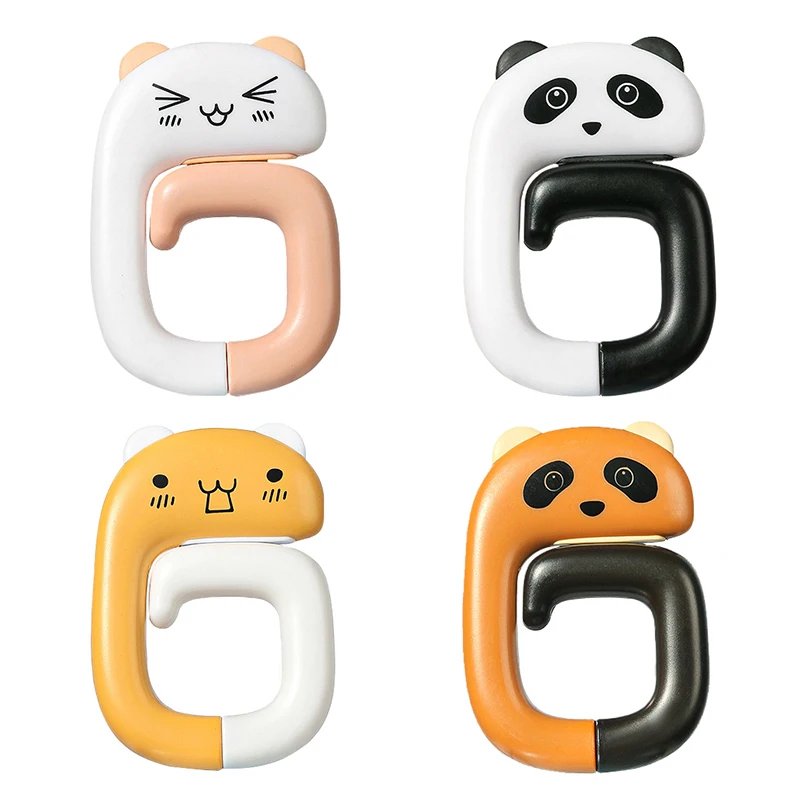 Travel-Portable-Plastic-Bag-Cute-Animal-Hook-for-Hanging-Decorative ...