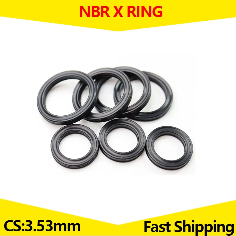 NBR-X-Ring-Four-lip-Seal-Ring-Nitrile-Rubber-Elastic-for-Hydraulic ...