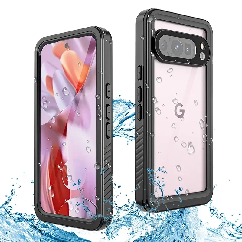 IP68 Waterproof Case For Google Pixel 9 Pro XL 7 8 Pro 8A 9A Metal ...