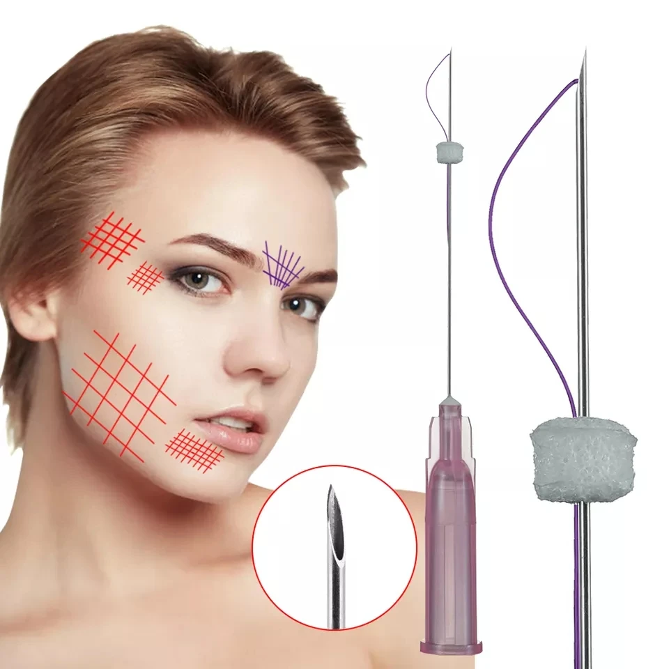 Pdo Pcl Threads Face Lifting 20pcs/bag Mono Screw Multi Mesh Cog ...