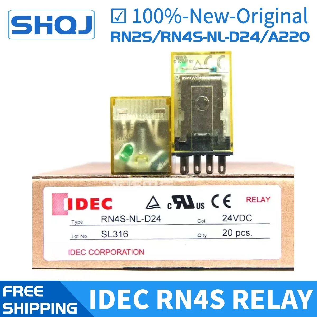10PCS-BOX-IDEC-RELAY-RN2S-NL-D24-RN2S-NL-A220-RN4S-NL-D24-RN4S-NL-A220.jpg