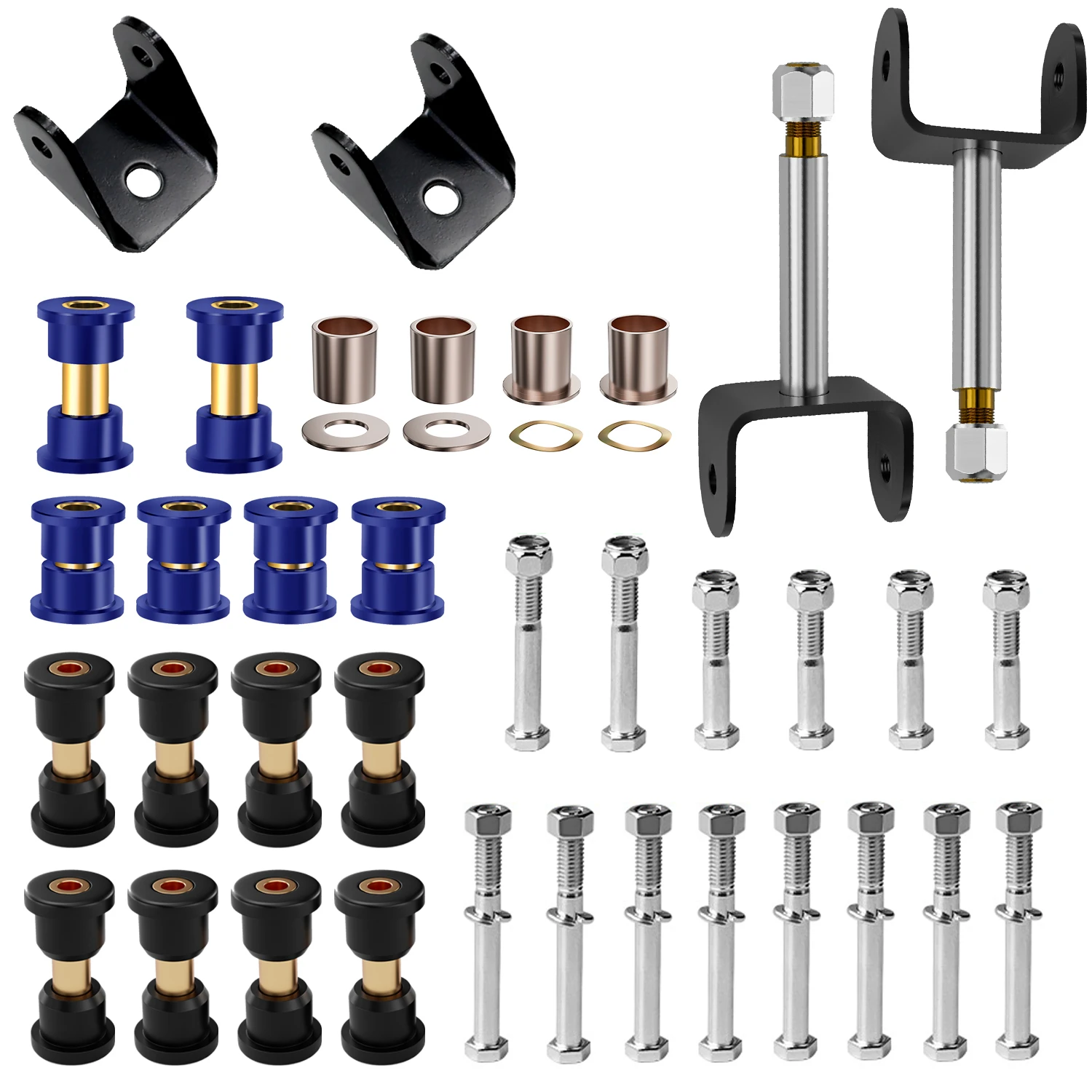 Golf Cart Deluxe Front and Rear End Repair Bushing Kits For Club Car DS ...