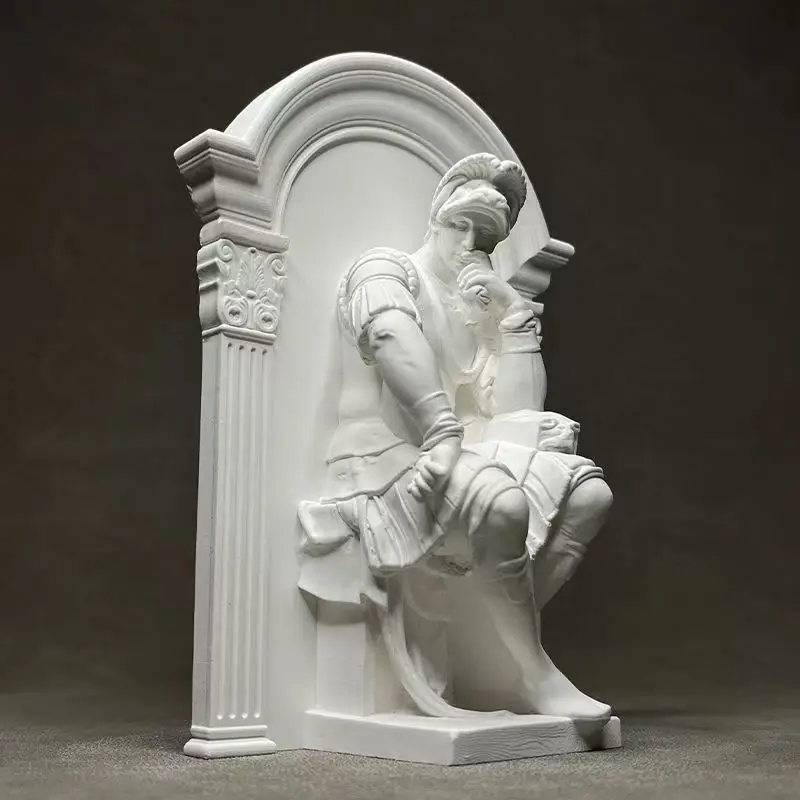 Classical Plaster Sculpture David & Giuliano de' Medici Statue ...