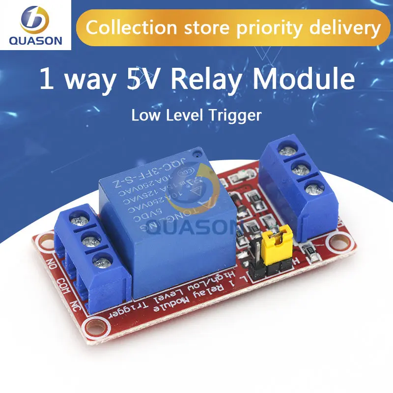 5V-12V-One-1-Channel-Relay-Module-Board-Shield-with-optocoupler-Support ...