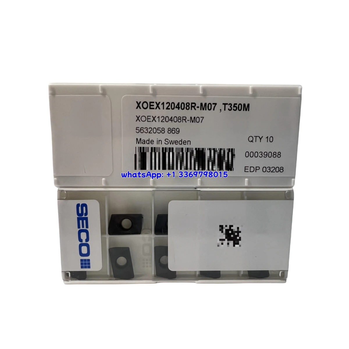 Inserto de fresado XOEX XOEX120408R-M07 F40M 100% original - AliExpress ...
