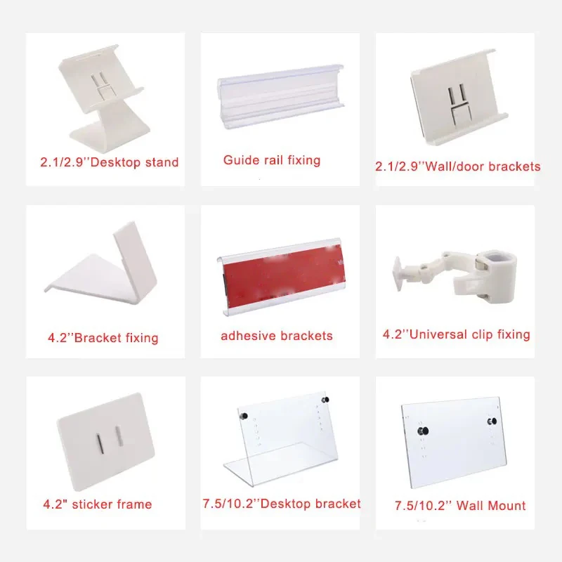 1PCS-Electronic-Price-Tag-Bracket-For-Eink-Display-Desktop-Stand ...