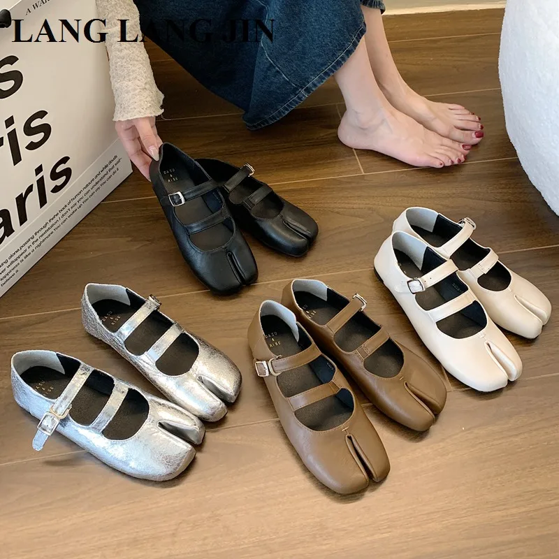 Women-Brand-Design-Split-Toe-Flats-Shoes-Tabi-Ninja-Flat-Ballet ...