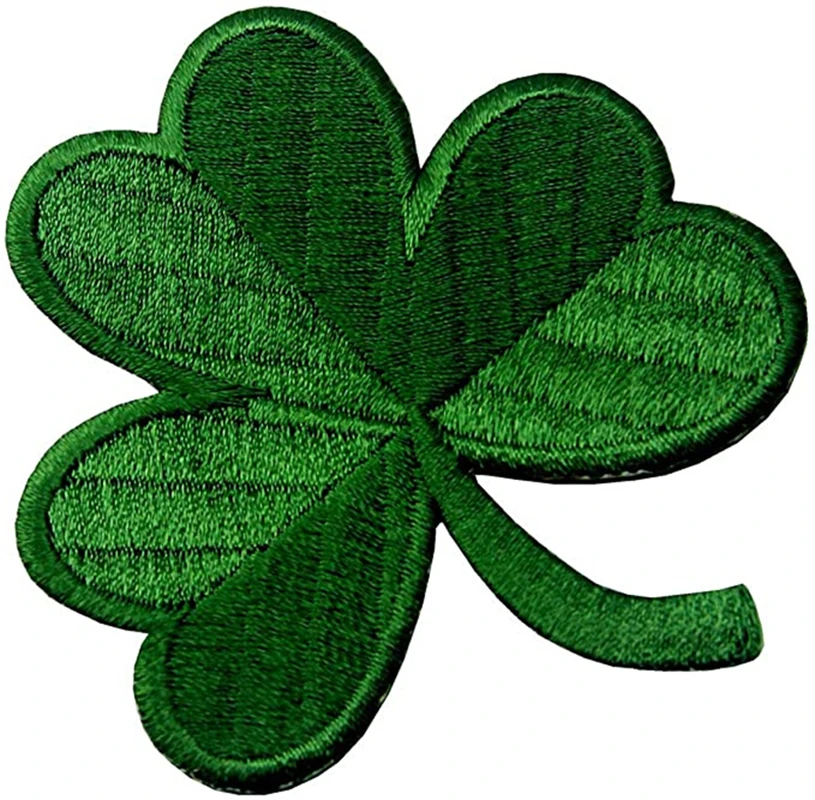 Irish-Clover-Patches-Lucky-Shamrock-Embroidered-Patches-for-Clothing-Clothes-Stickers-Badge-Hook ...