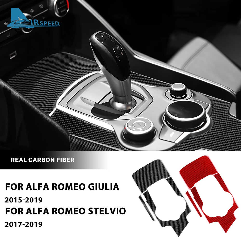 Real Soft Carbon Fiber Sticker For Alfa Romeo Giulia 952 2015-2019 ...