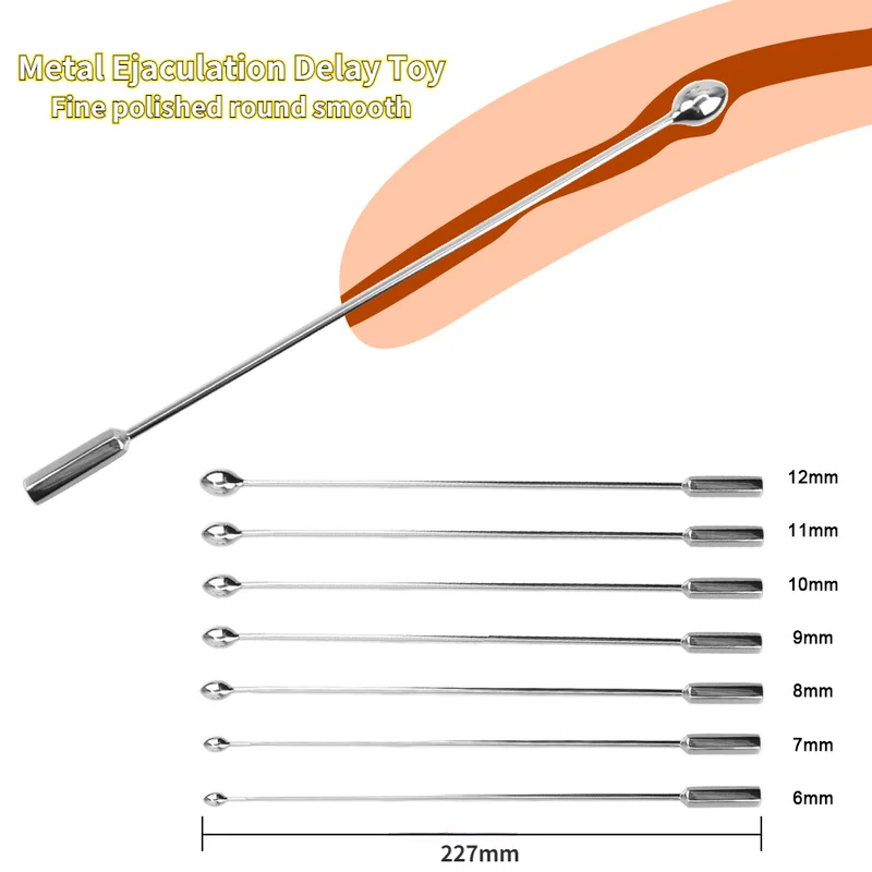 Metal Urethral Plug Male Urethral Dilator Urethra Stimulator Sounding ...