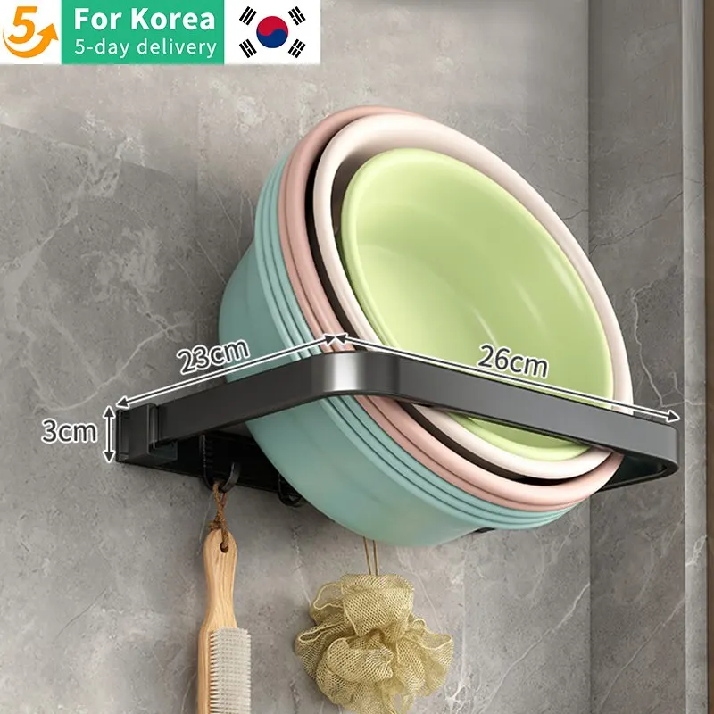 Collapsible-Basin-Storage-Stand-Perforation-Free-Bathroom-Basin-Stand ...