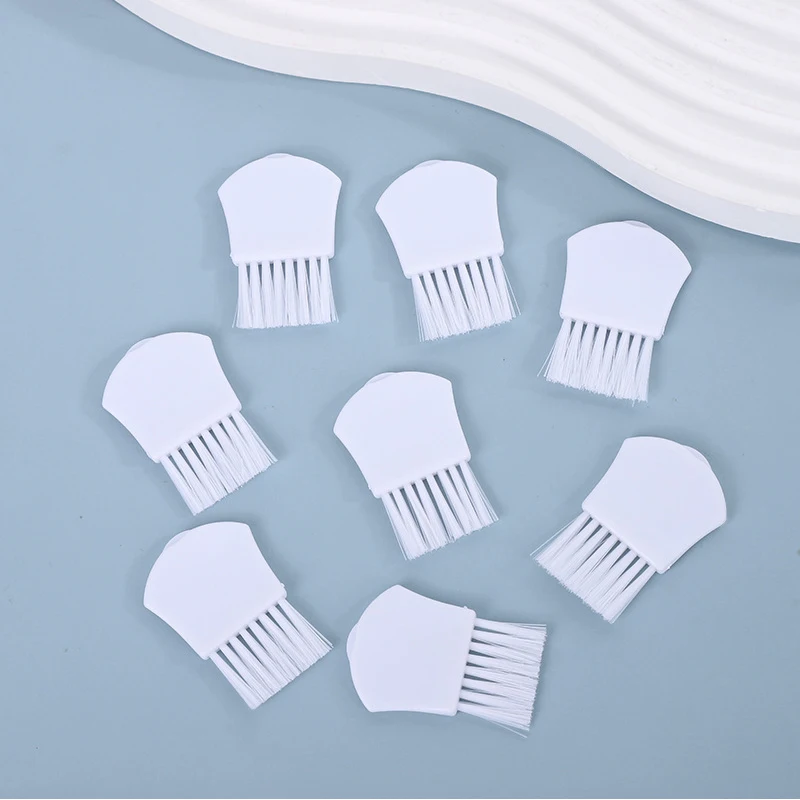 10pcs-Mini-Cleaning-Brushes-Anti-Static-Nylon-Bristle-PP-Handle-White-4 ...