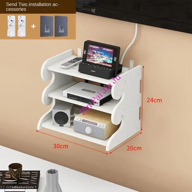 New-Living-Room-Tv-Set-Top-Box-Punch-Free-Wall-Hanging-Light-Cat ...