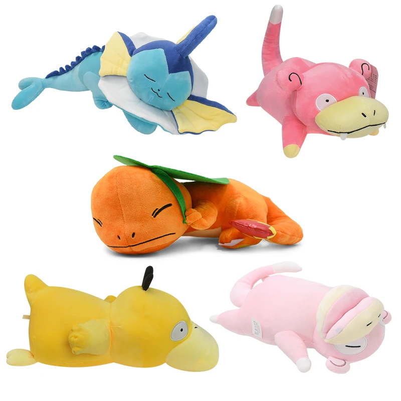 Pokemon-Sleep-Weighted-Eevee-Charmander-Vaporeon-Squirtle-Piplup ...