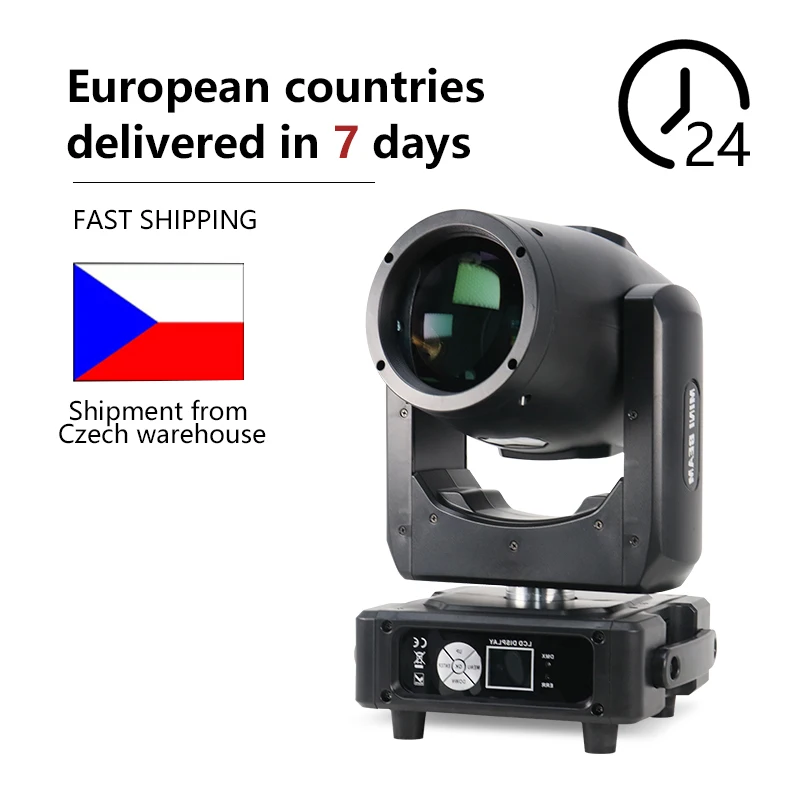 Mini-beam-230W-7R-moving-head-light-230W-with-flight-case-DJ-moving ...