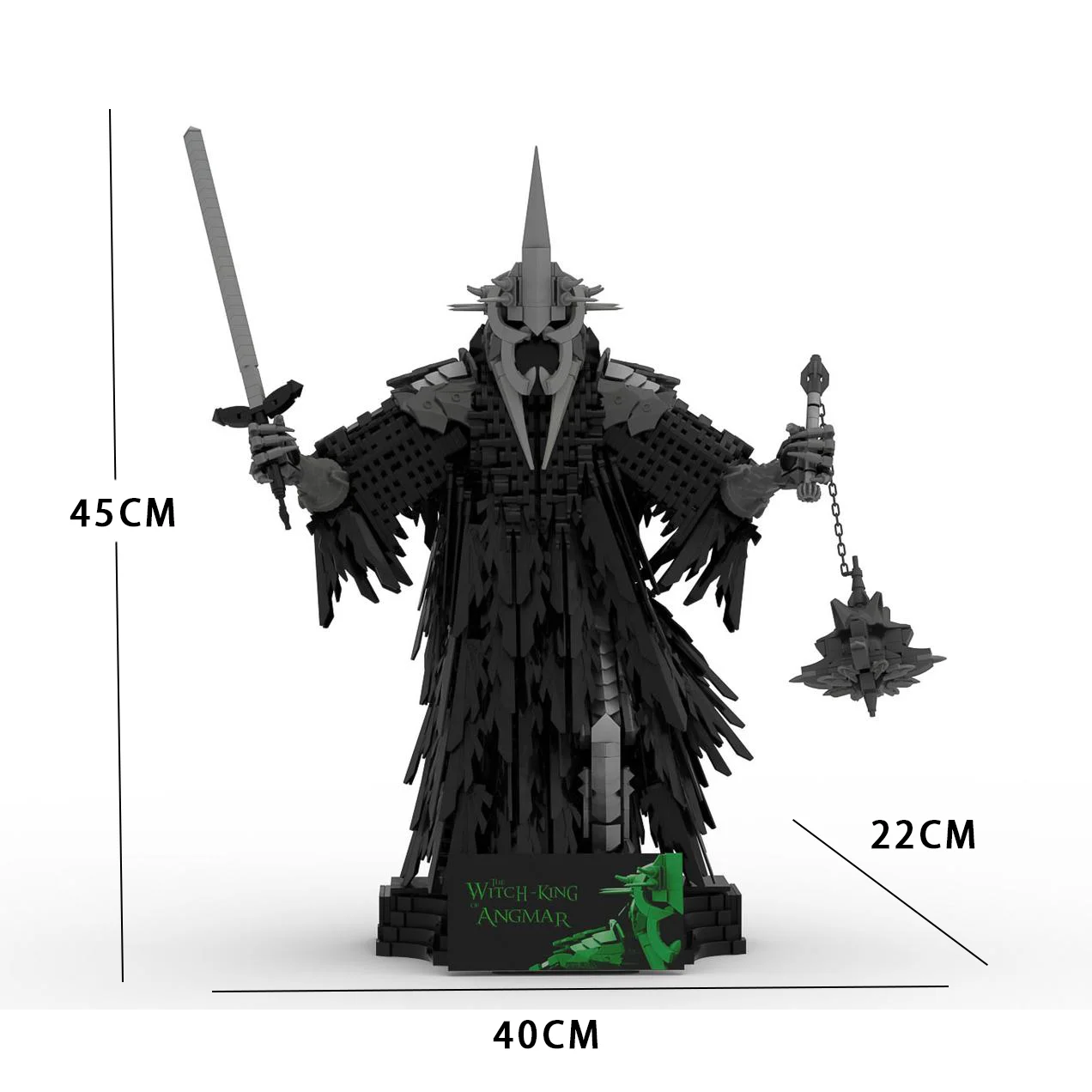 MOC-182732-2367PCS-Witch-King-of-Angmar-Building-Blocks-model-Lord ...