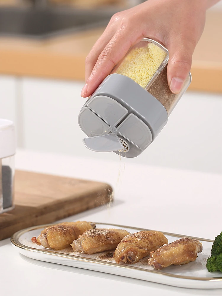 Seasoning-Bottle-4-In-1-Spice-Jar-Sealed-Multifunctional-Moisture-proof ...