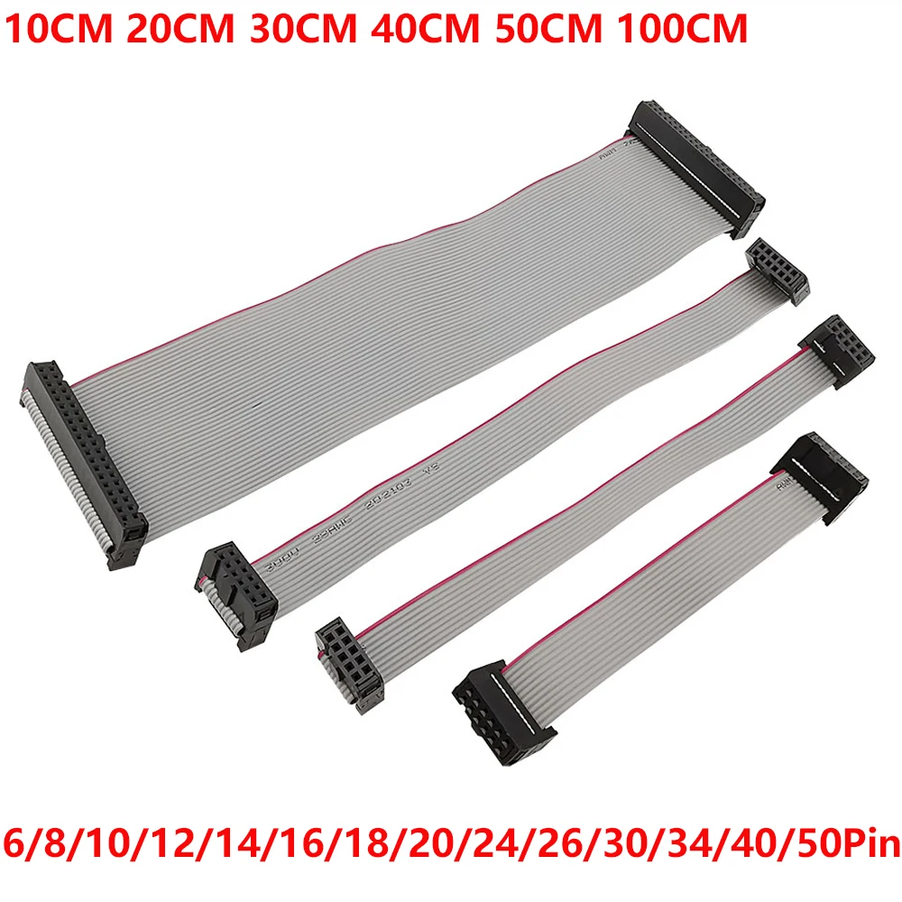 Flat Ribbon Cable Connectors | Data Cable Connector | Flat Idc - 1/2pcs 2.54mm Pitch - Aliexpress
