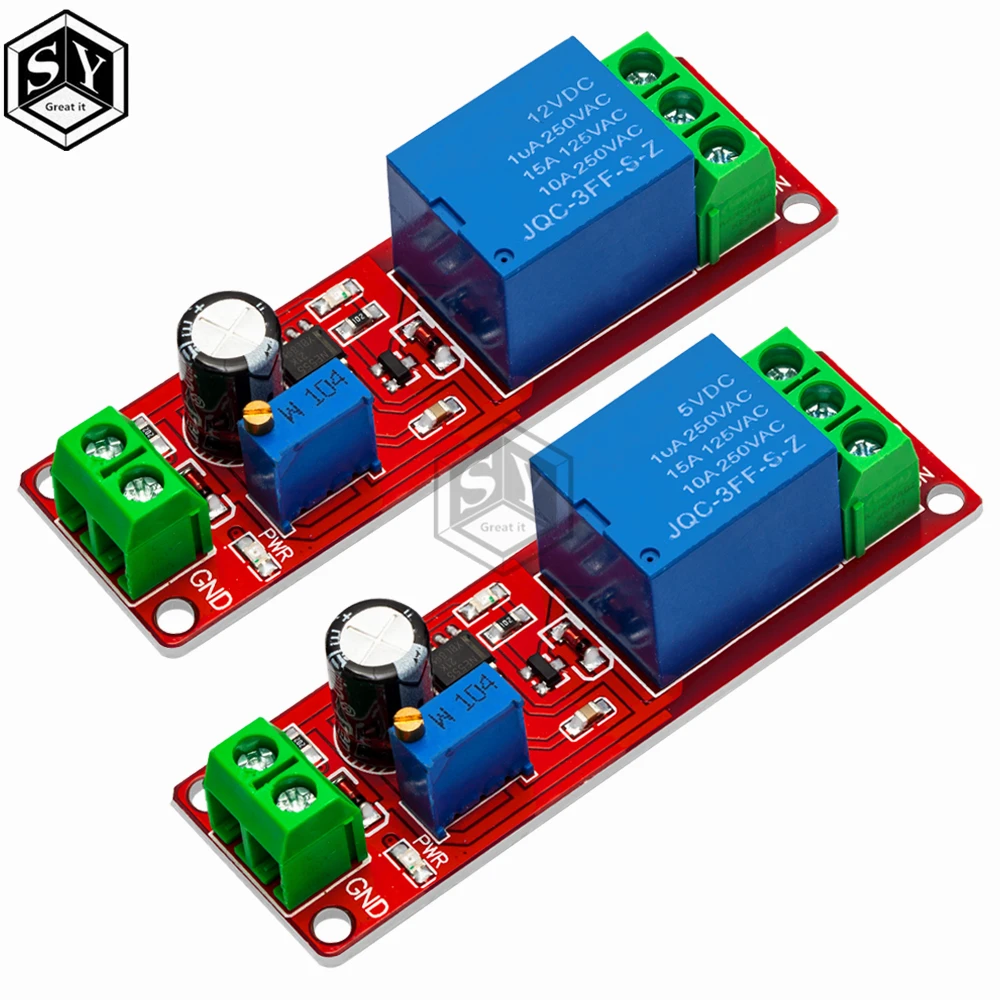 1-St-ck-ne555-Timer-Schalter-einstellbares-Modul-Zeit-verz-gerung ...