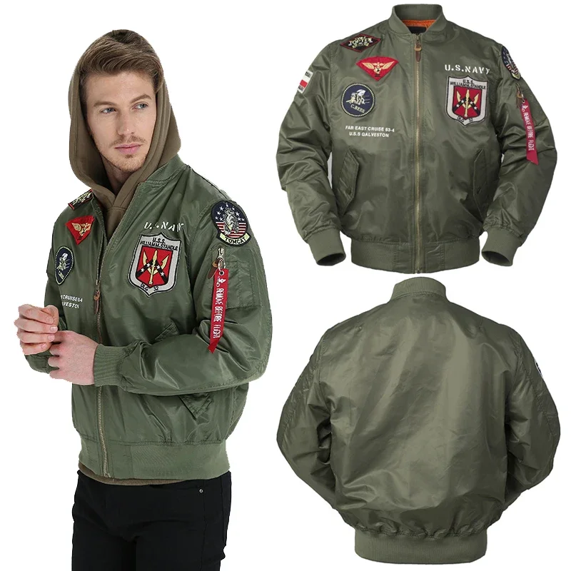 Chaqueta-de-cosplay-de-la-pel-cula-Top-Gun-para-hombre-disfraz-de ...