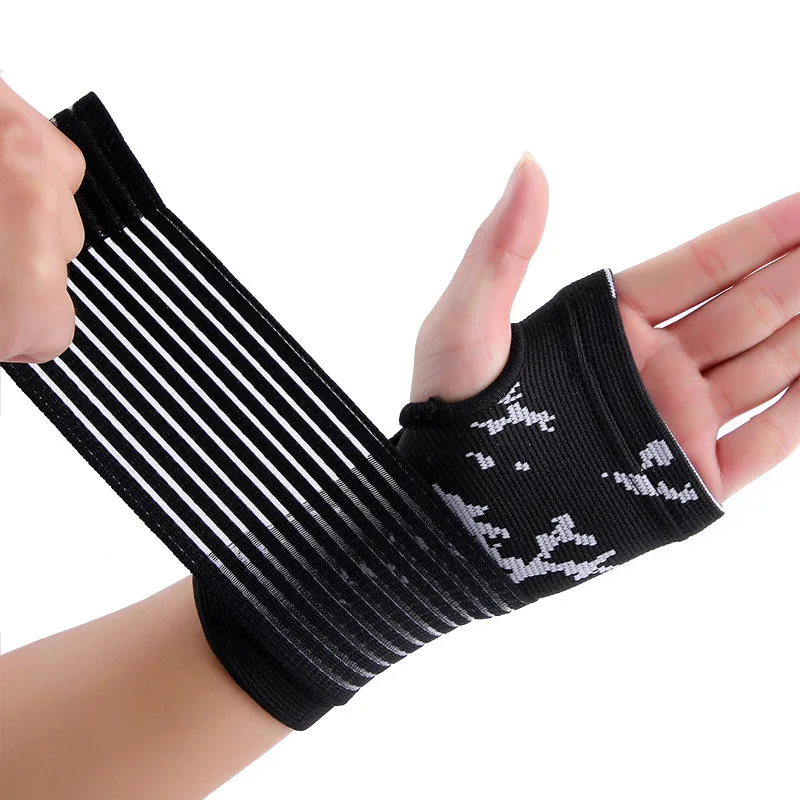Elastic-Bandage-Wrist-Guard-Support-Arthritis-Sprain-Band-Carpal ...