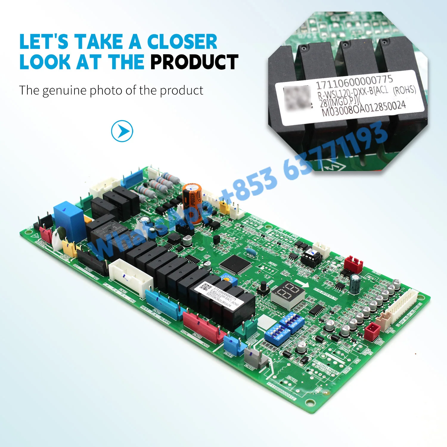 New 0utdoor Main Control Board Assembly 17110600000775 For Midea MDV ...