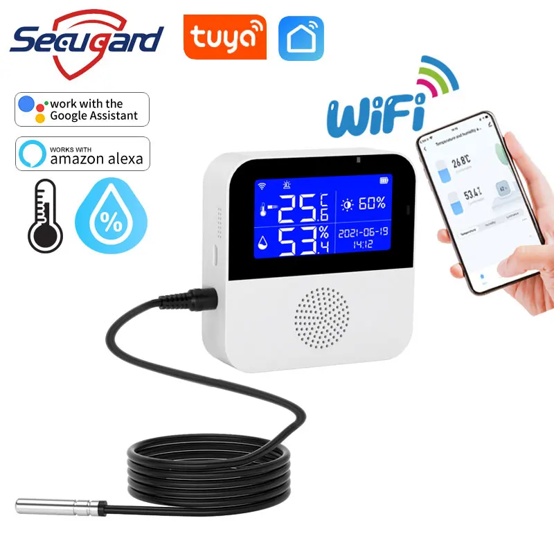 Tuya-WiFi-Temperature-Humidity-Sensor-Indoor-Hygrometer-Detector-Room ...