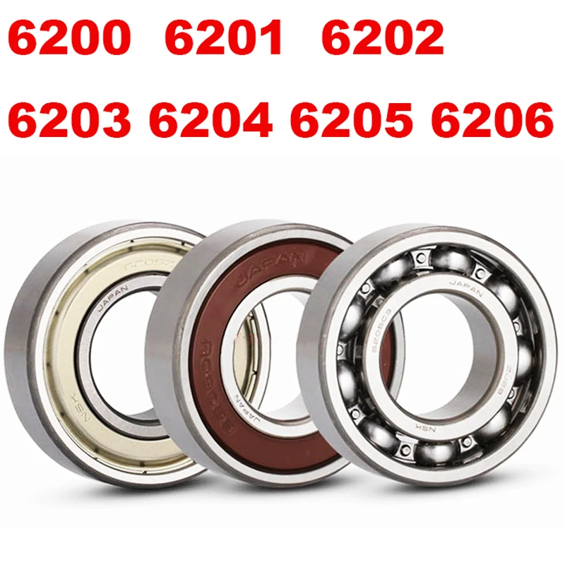 6200 6201 6202 6203 6204 6205 6206 Zz Ddu Rs High Quality Bearings High Speed Bearings Japan Nsk ...