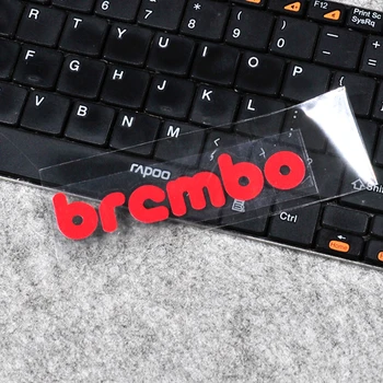 10X2cm Car Brake Caliper Stickers for Brembo Lettering Vehicle Decals ...