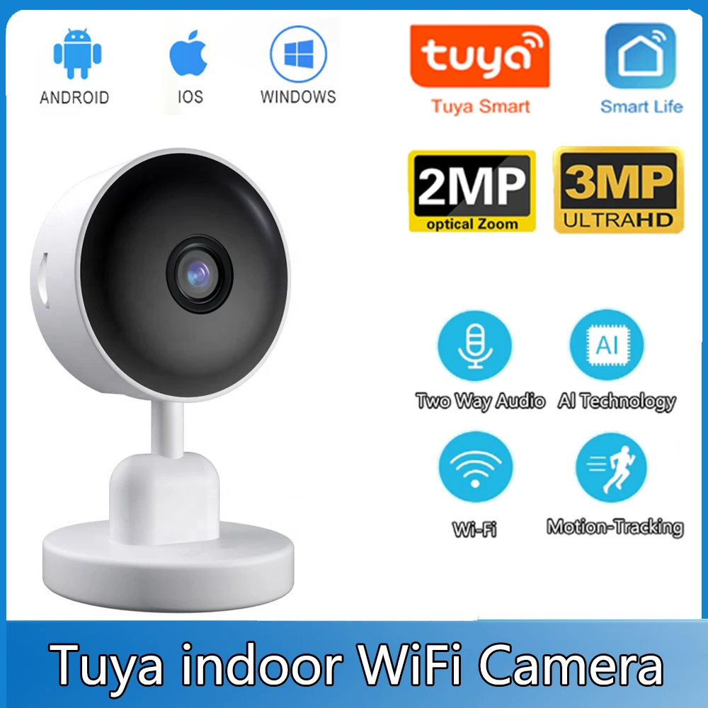 3MP-2MP-Indoor-Tuya-WiFi-Camera-WiFi-Wireless-Surveillance-Audio-Pet ...
