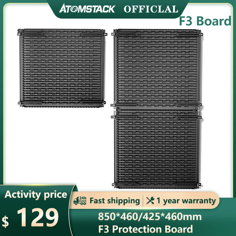 ATOMSTACK F3 Foldable Laser Cutting Protection Board 850*460/425*460mm ...